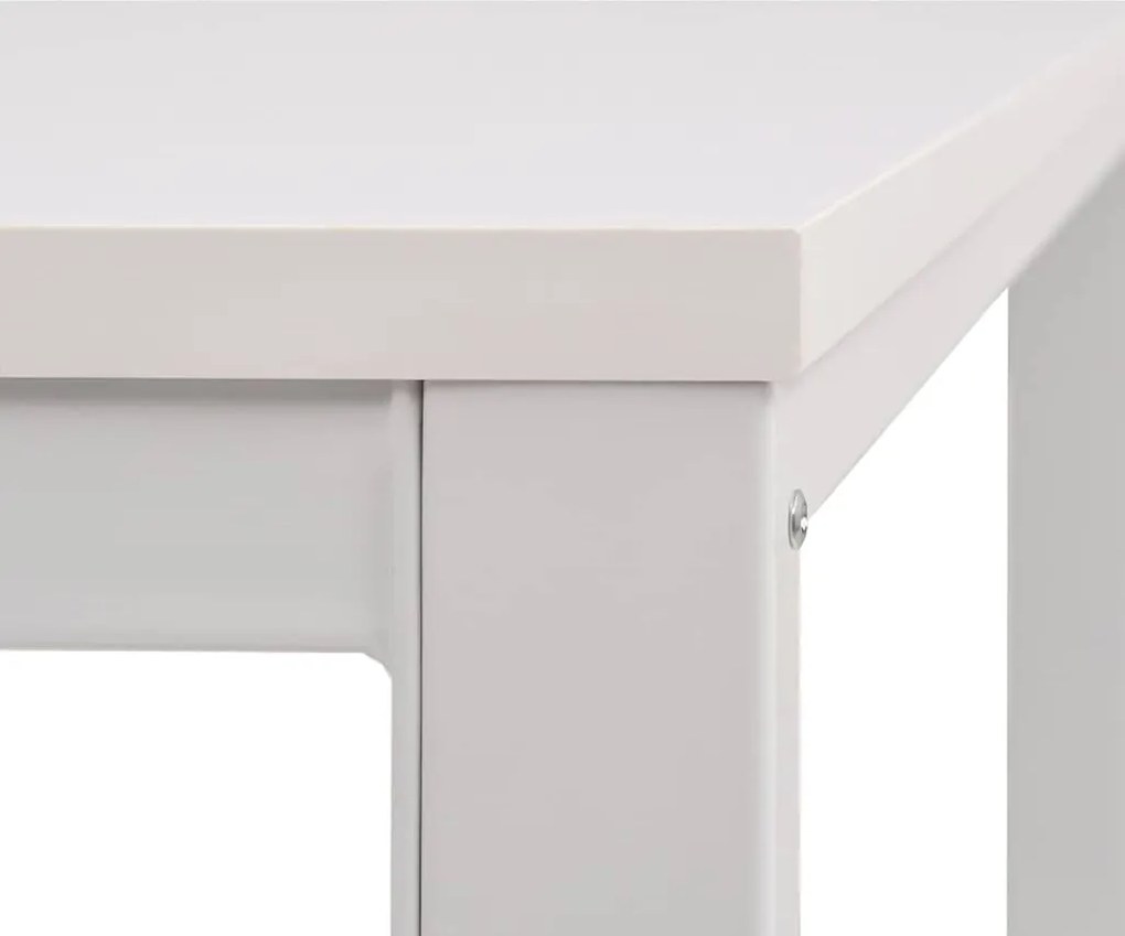 Psací stůl 120 x 60 x 75 cm bílý 245721