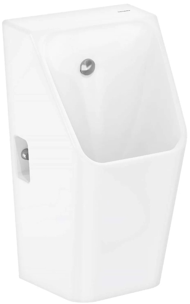 Hansgrohe EluPura Original Q - Pisoár, zadní přívod vody, HygieneEffect, bílá 62010450
