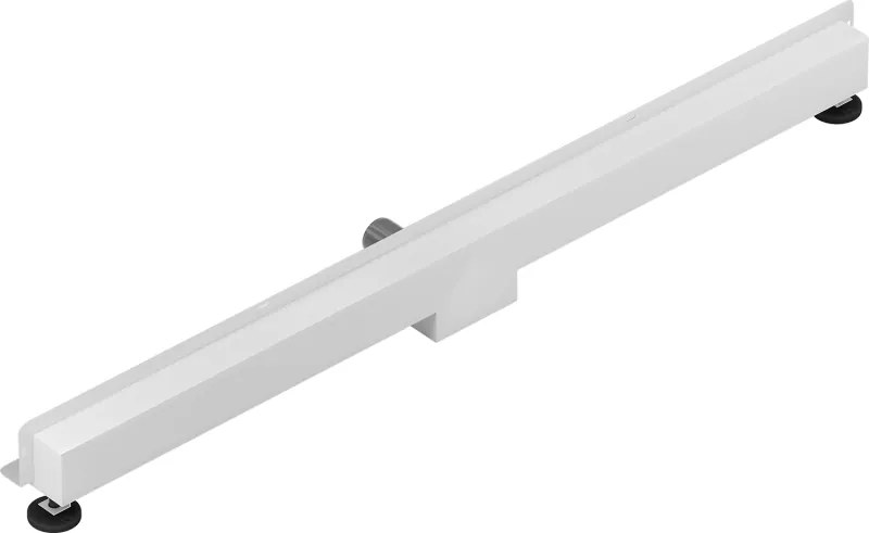 Mexen Flat Wall, sprchový žlab na zeď 2v1, 120 cm, bílá, 1230120