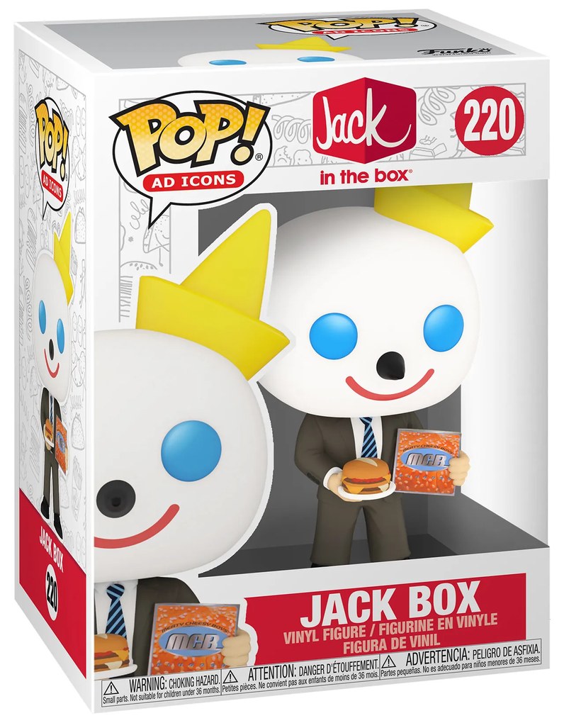Funko pop ad icon: jack in the box - mcb
