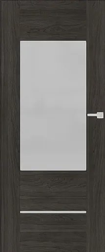 DRE Aura interiérové dveře auri levé 80 cm jilm antracit AURA3JA80L