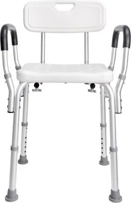 sprchové křeslo, sedátko do sprchy s opěradlem – 402B