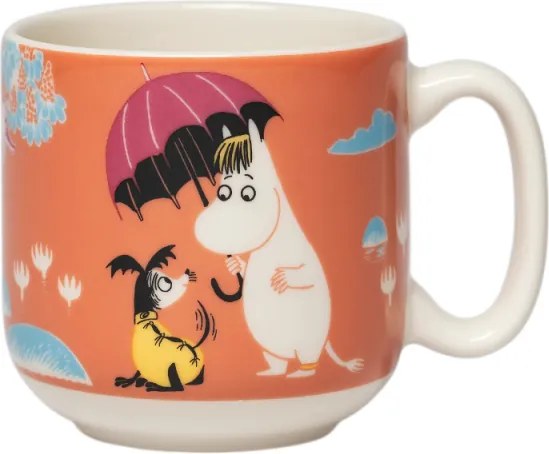 Set hrnku a talíře Moomin Under the Umbrella, dárkový box