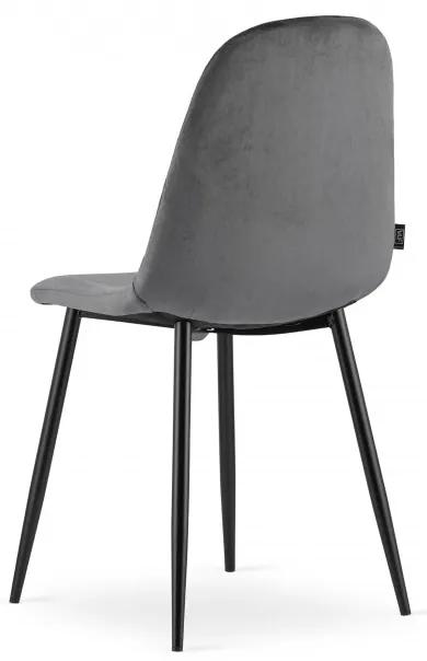 Jídelní židle ASTI tmavě šedá