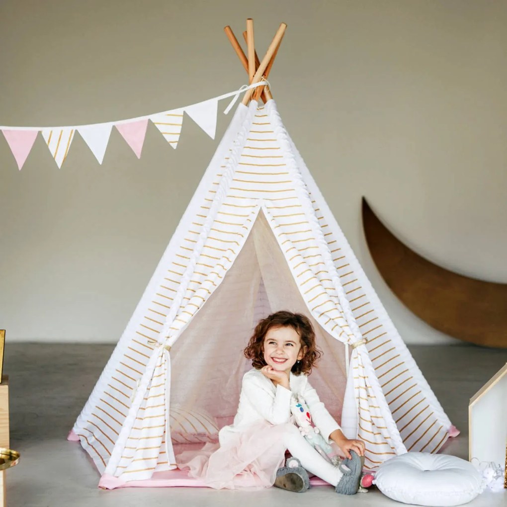 Vigvam design Teepee Aura - čtvercové s doplňky