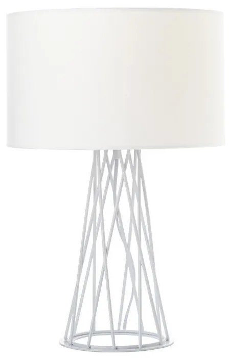 ACA DECOR Stolní lampa Mesh bílá