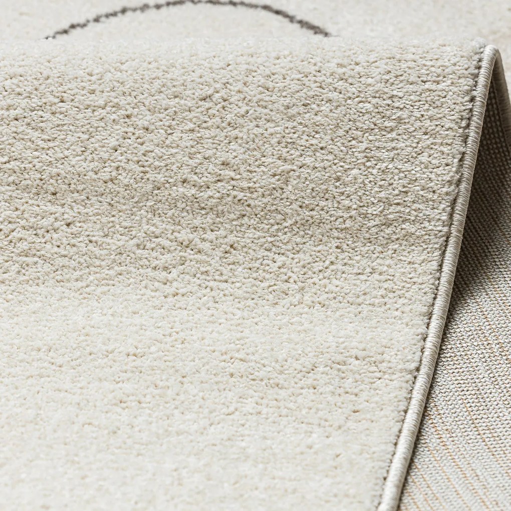 Dywany Łuszczów, Kusový koberec Fusion 8299 cream/beige, 240x330, bílá, kancelář