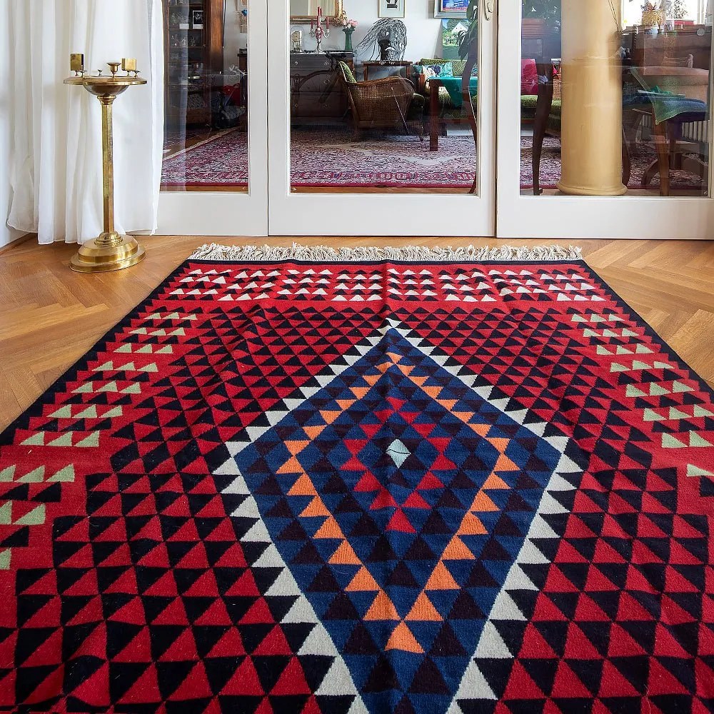 Vlněný Kilim "Bakamski III"