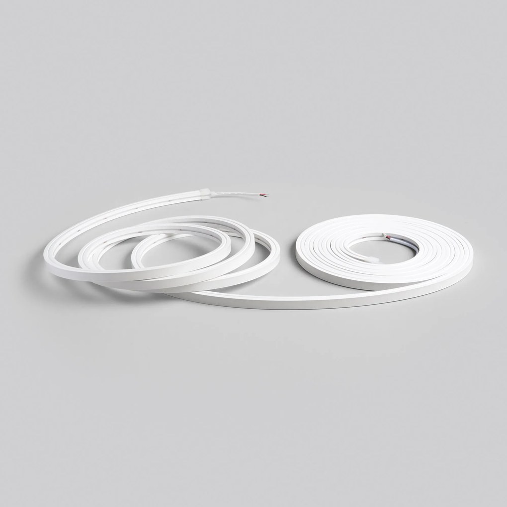 FAN FLEX24V-10X10-12C LED pásek Neon Strip Flex 24 V, 12 W/m, 5700 lm, 3000 K, IP65, 10 x 10 mm x 5 m - FANEUROPE