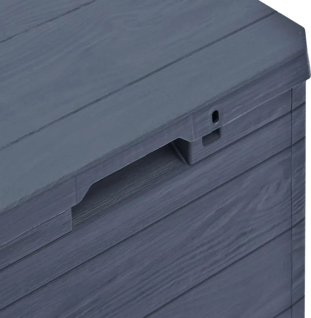 vidaXL Zahradní úložný box 90 l [45683] Barva: antracitová