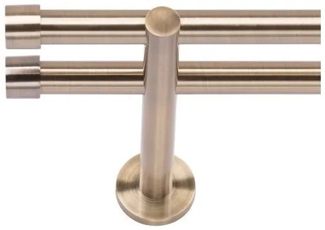 Dekodum Garnýž dvouřadá LOFT 19/19 mm antické zlato 240 cm