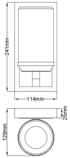 Feiss FE-AMALIA1-SBATH -LED Koupelnové svítdilo AMALIA 1xG9/3,5W/230V IP44 chrom