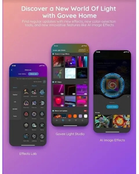 Govee - Wi-Fi RGBIC Smart PRO LED pásek 5m