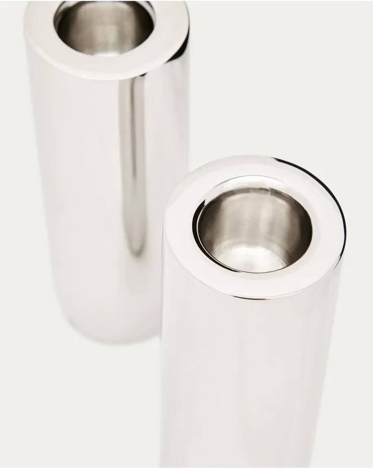 Kovové svícny v sadě 2 ks Nirela – Kave Home