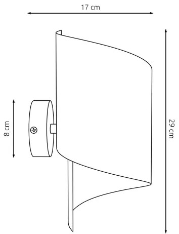 Nástěnné svítidlo SPIRAL 1xG9/8W/230V zlatá