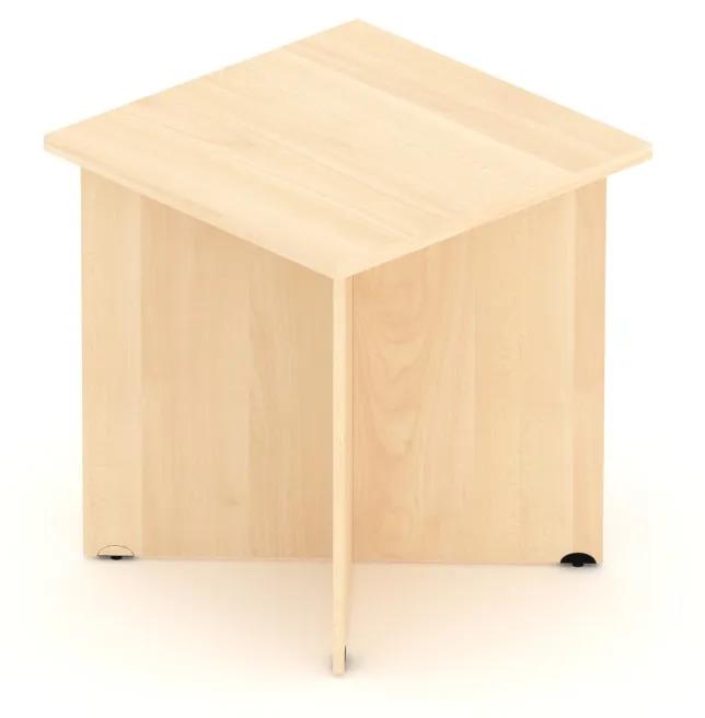 Konferenční stůl Komfort, dřevěná podnož, 70x70x76 cm SKA34 03