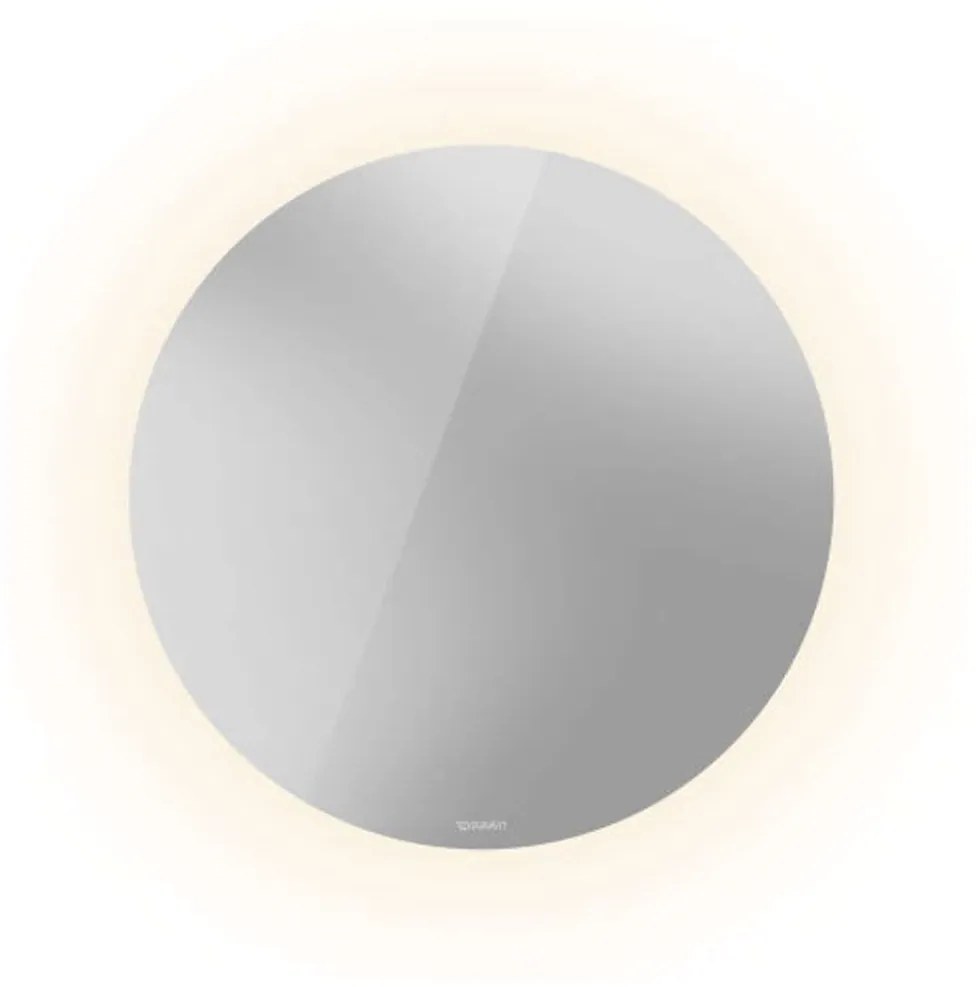 Duravit - Zrcadlo, průměr 70 cm, s LED osvětlením LM7851000000000