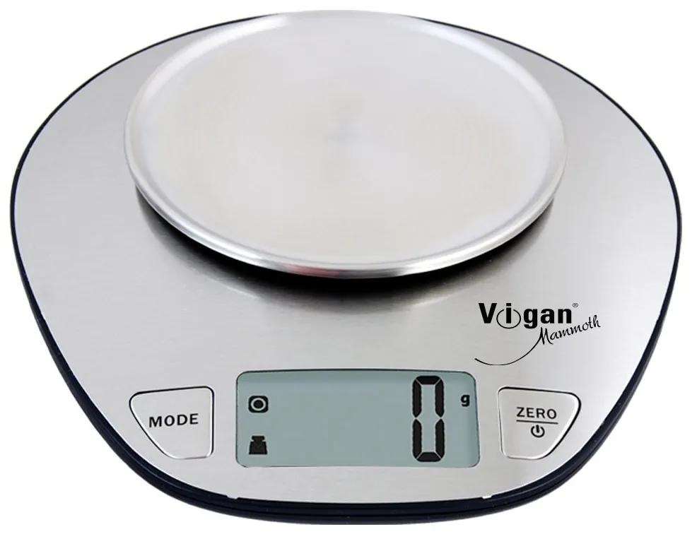 VIGAN Mammoth Kuchyňská váha VIGAN KVX1 - digital, nerez