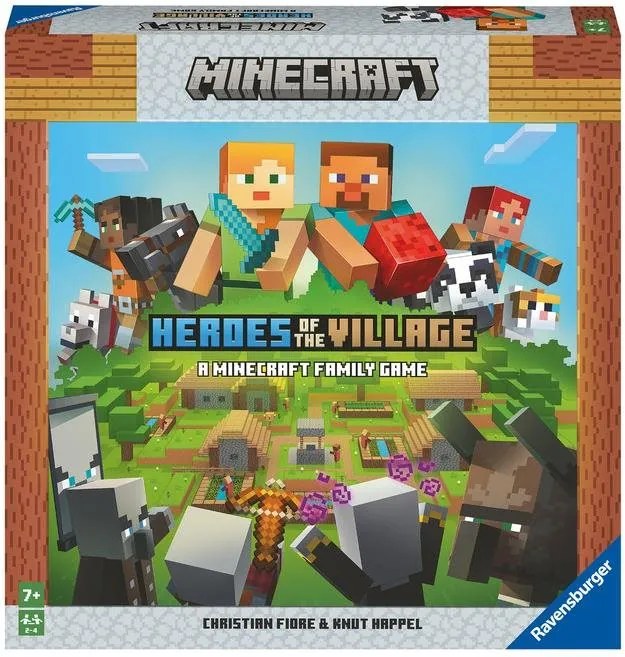 Desková hra ravensburger 209361 minecraft: heroes of the village