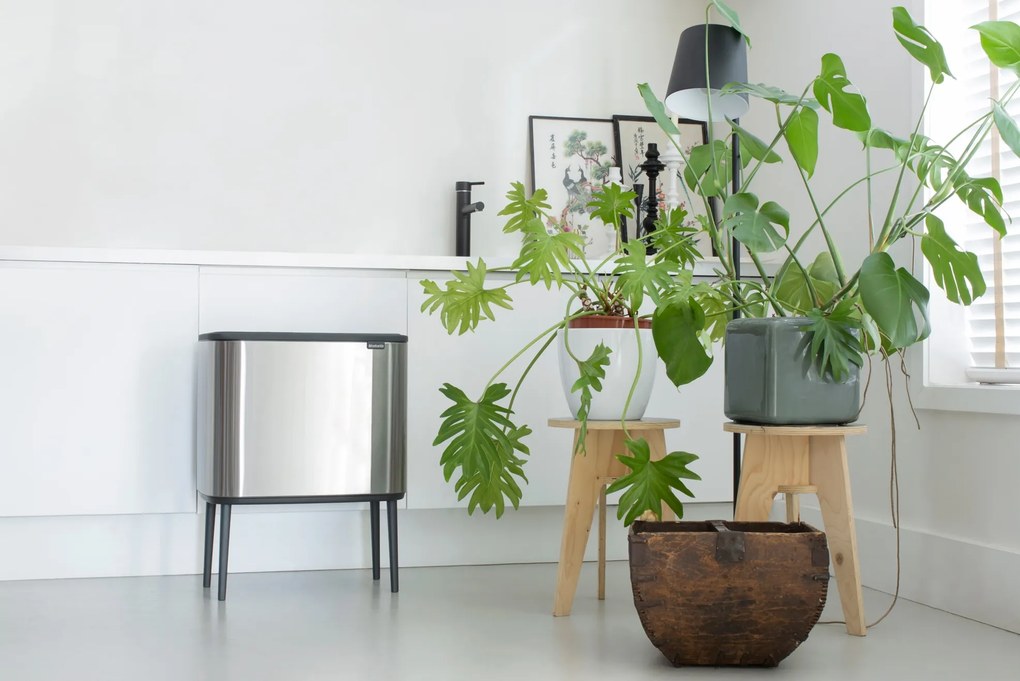 Brabantia BO Touch Bin 11+23L matná ocel otiskuvzdorná