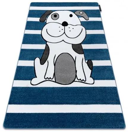 koberec PETIT ŠTĚNĚ modrý velikost 140x190 cm | krásné koberce cz