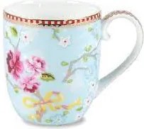 Pip Studio Floral Chinese Rose Hrnek mini modrý 145ml