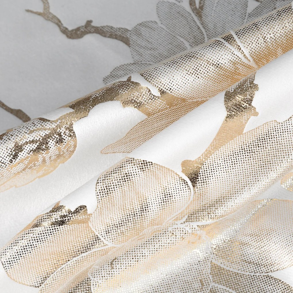 ZATEMŇOVACÍ ZÁVĚS NA KROUŽCÍCH CELIA 140X250 CM VZOROVANÁ