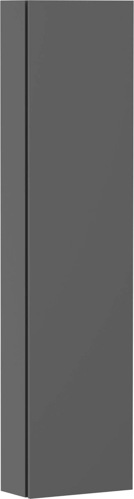 Hansgrohe Xilesa E - Vysoká skříňka, 40x165x20 cm, 1 dvířka, panty vpravo, matná šedá 54286760