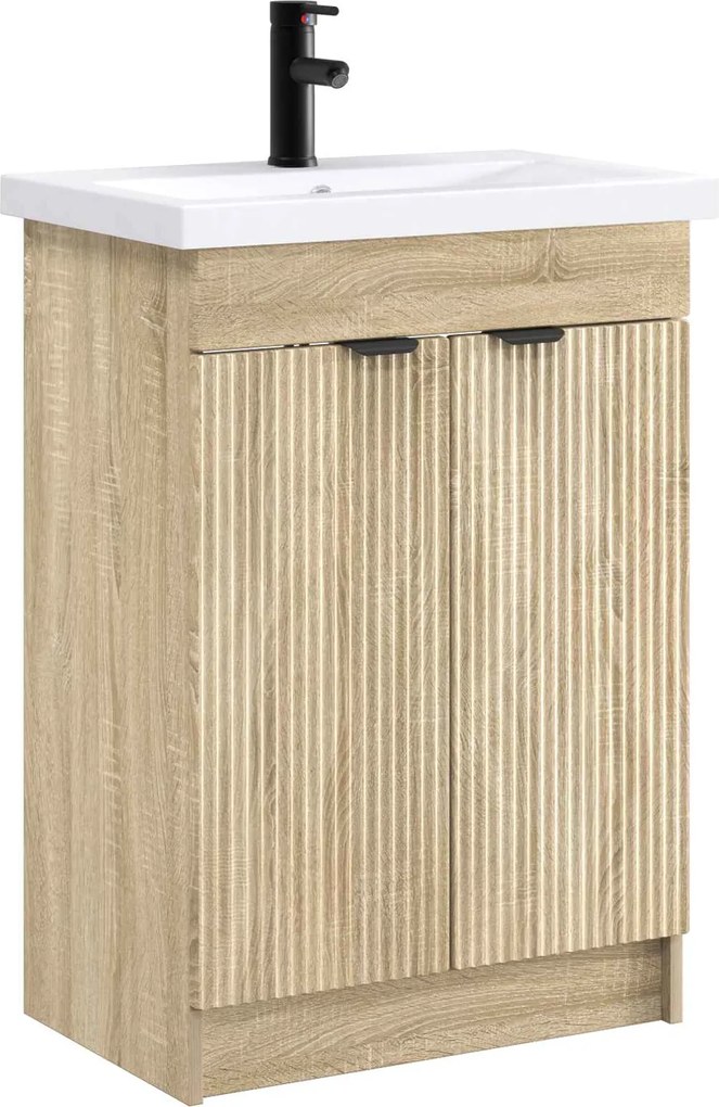 Sada koupelnového nábytku Dub sonoma 56 x 37,5 x 81 cm 3404146