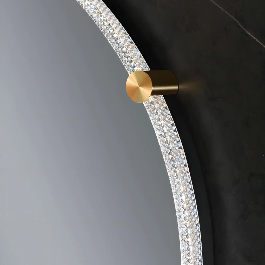 Tutumi Tutumi, LED zrcadlo 60cm, model 106, přední osvětlení, HOM-02699