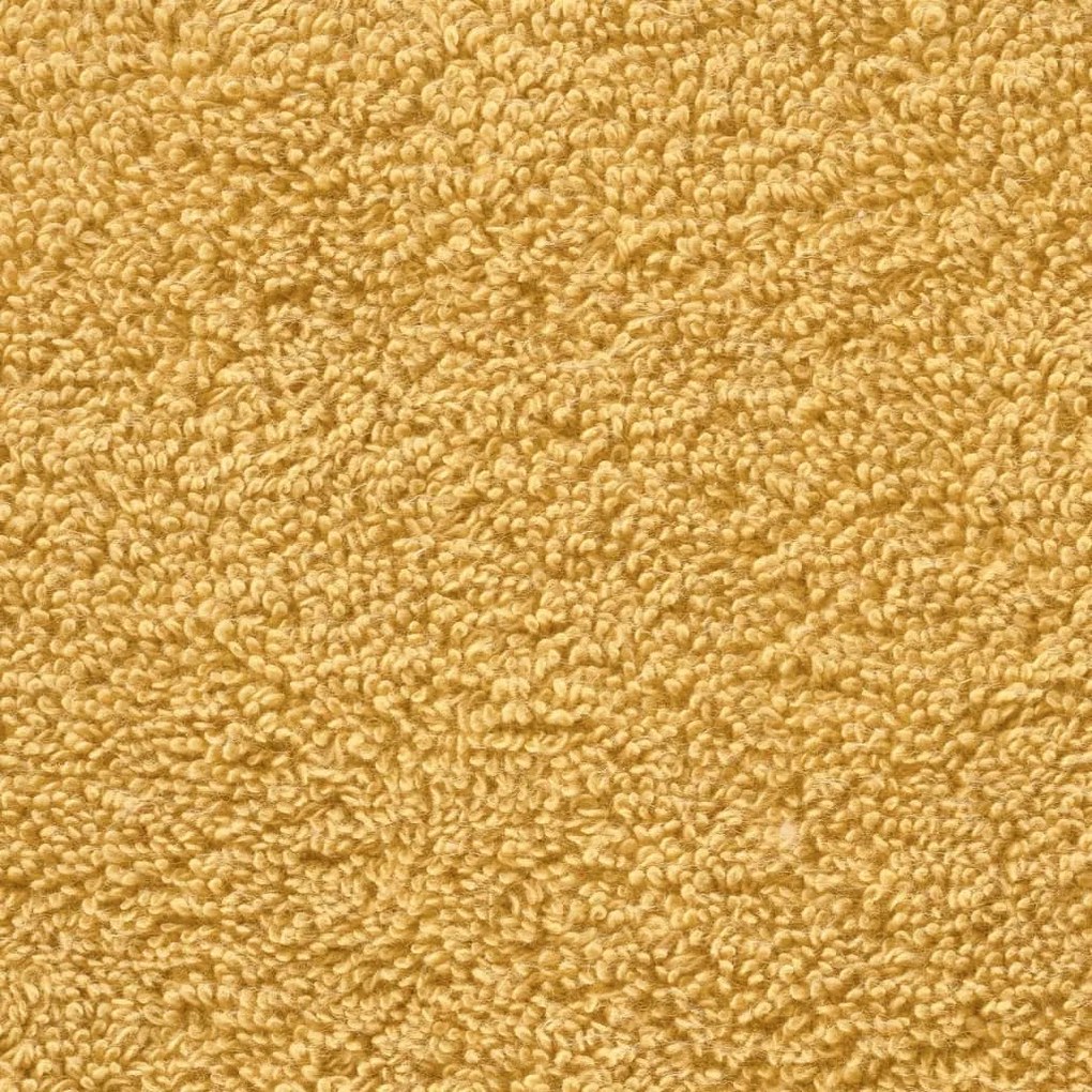 Prémiové ručníky SOLUND 4 ks zlaté 50x100 cm 600 g/m² 137282