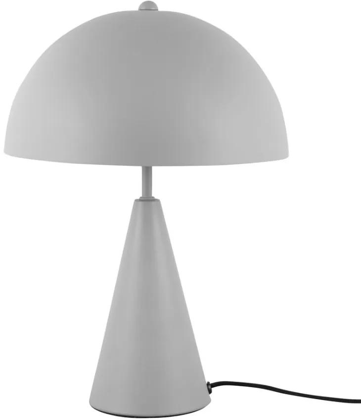 Time for home Šedá kovová stolní lampa Boleto 35 cm