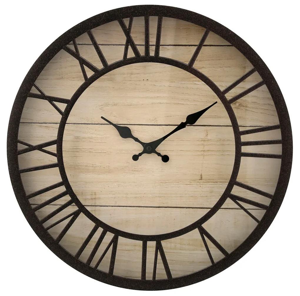 Nástěnné hodiny Quid Černý Plastické (40 cm)