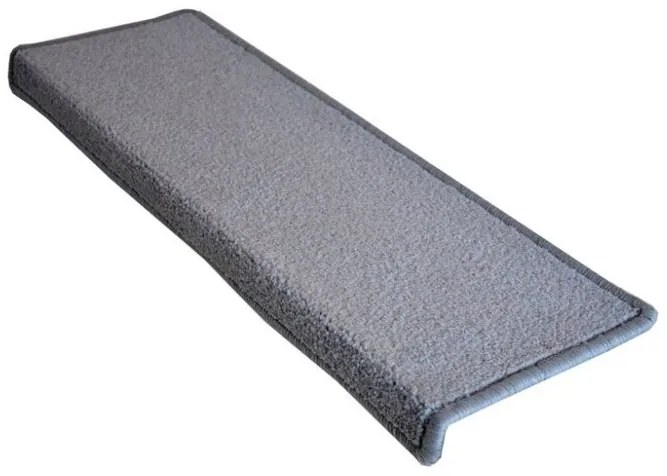 Vopi Nášlapy na schody Eton šedý obdélník, samolepící - 25x80 obdélník (rozměr včetně ohybu)