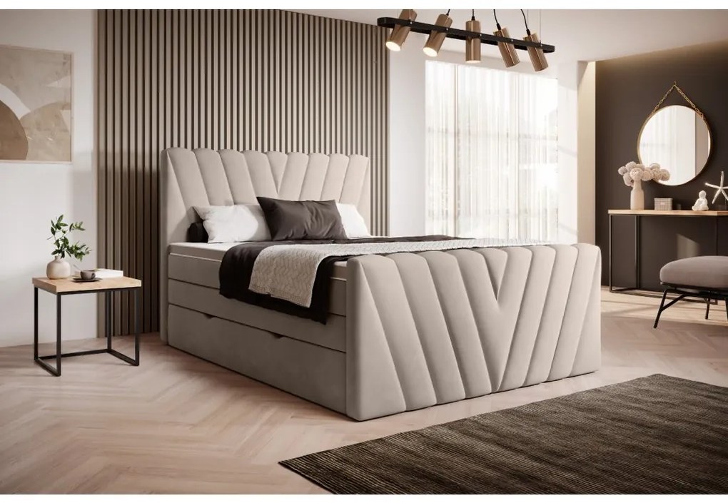 Candice boxspring postel 160X200 Materiál / Dekor: Poco 4