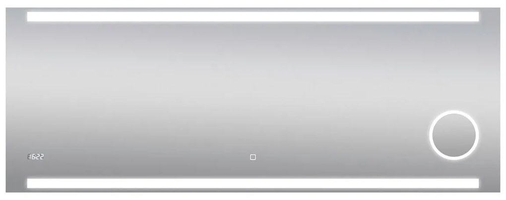 Silver Zrcadlo s LED osvětlením Rey, 160 × 60 cm