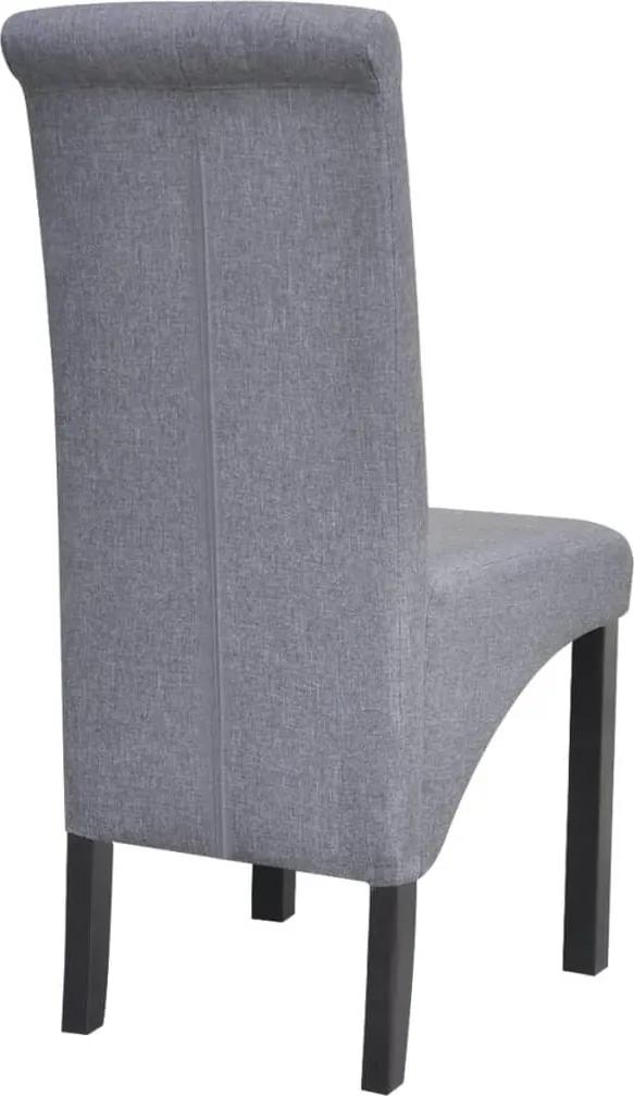 vidaXL Jídelní židle 4 ks textil [272245] Barva: Hnědá
