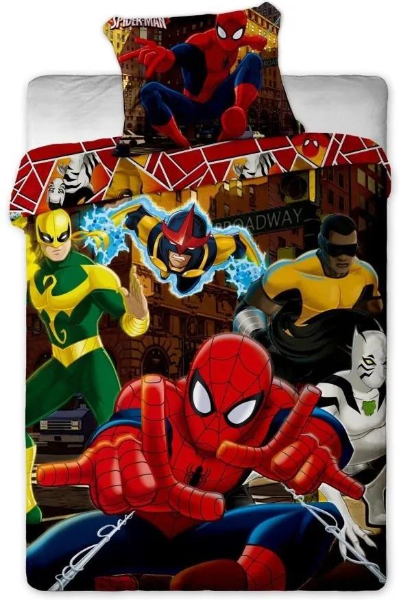 Jerry Fabrics+Dadka Bavlněné povlečení Spiderman Hero