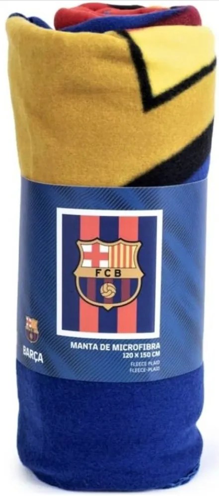Polar fleece deka FC Barcelona - 120 x 150 cm