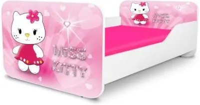 Dětská postel - Miss kitty - kwadra - 160 x 80 cm