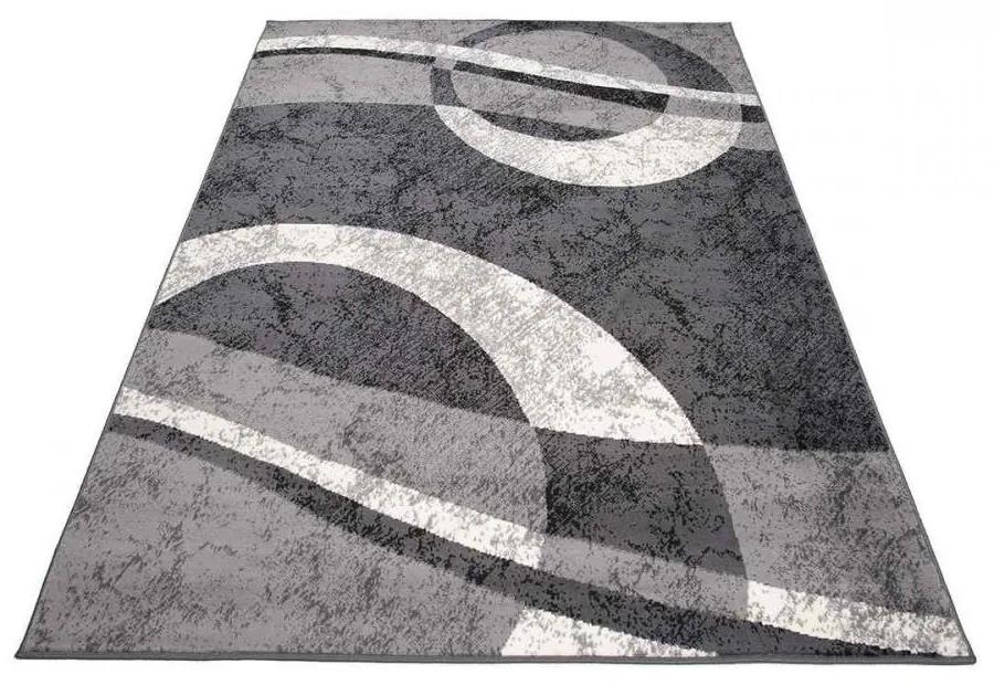 Kusový koberec PP Ray šedý 140x200cm