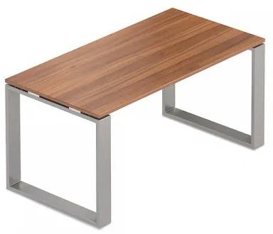 Konferenční stolek Creator 120 x 60 cm, šedá podnož / Ořech