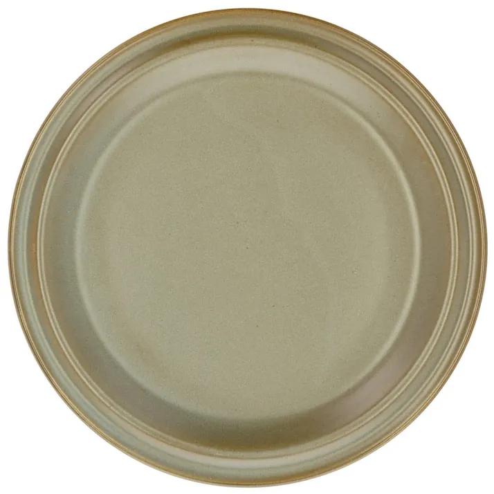 Villa Collection Porcelánový servírovací talíř 33x2,6 cm Brown