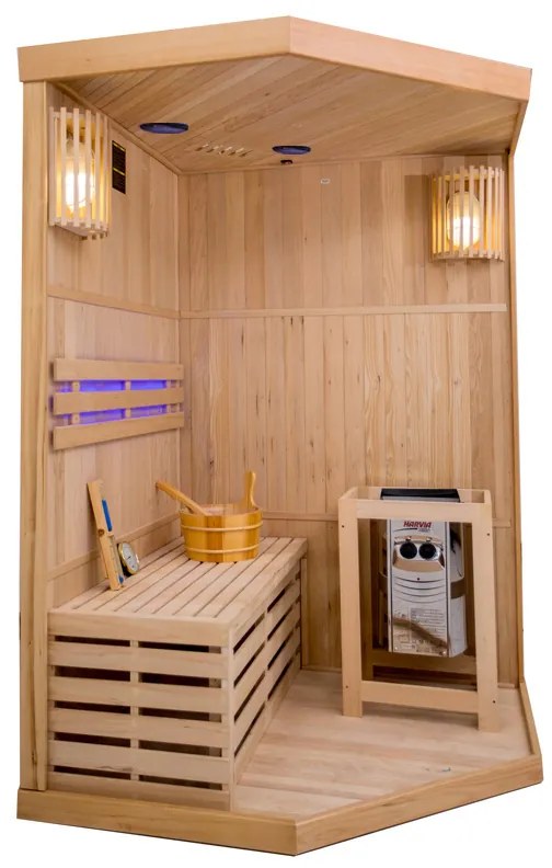 BPS-koupelny Finská sauna Relax HYD-3135 120x120, 1-2 osoby