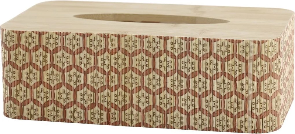 Bambusový zásobník na papírové kapesníky Amilly Box - 25*13*8 cm