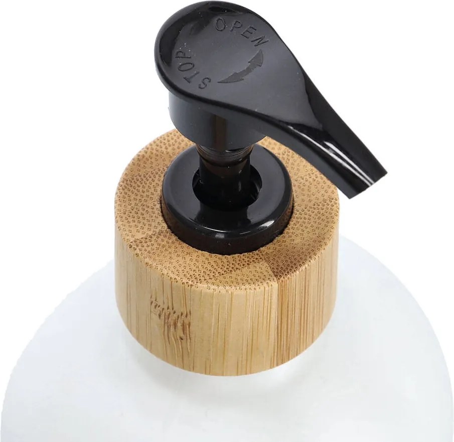 Sada davkováčů na saponát a mýdlo s bambusovým táckem, 2 x 500 ml