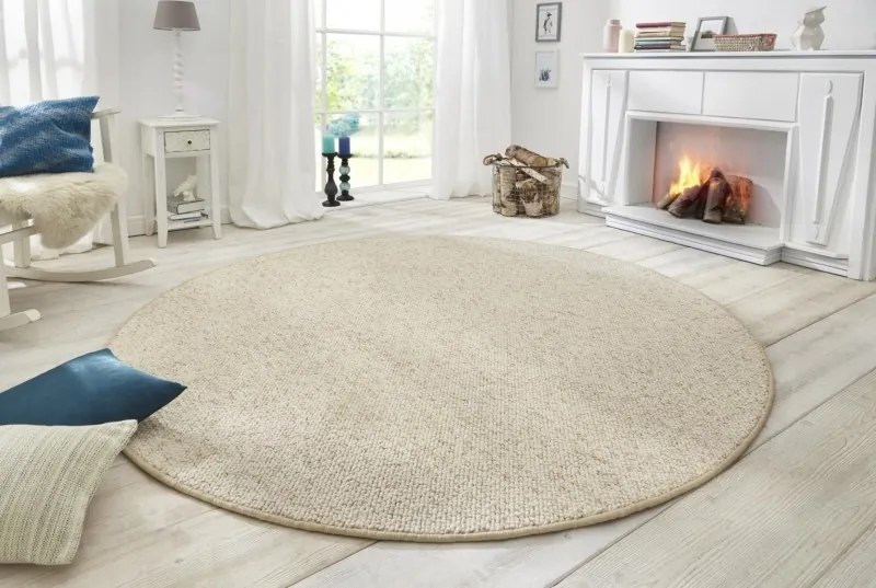 BT Carpet - Hanse Home koberce Kusový koberec Wolly 102843 kruh - 133x133 (průměr) kruh cm