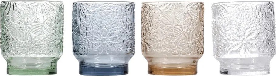 Sklenice v sadě 4 ks 300 ml Flora – Salt&amp;Pepper