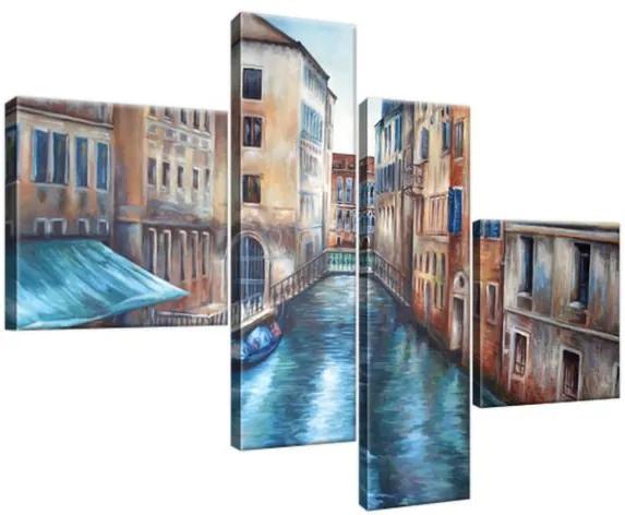 Tištěný obraz Domy v Benátkách 100x70cm 3572A_4B