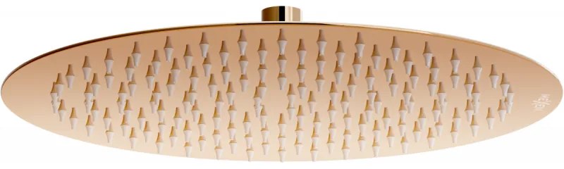 Mexen Slim sprchová hlavice 30 cm, růžové zlato - 79230-60